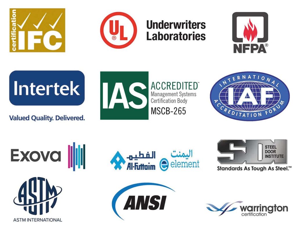 FIRE RATED & NON-FIRE RATED DOORS - Alhadaf Industries