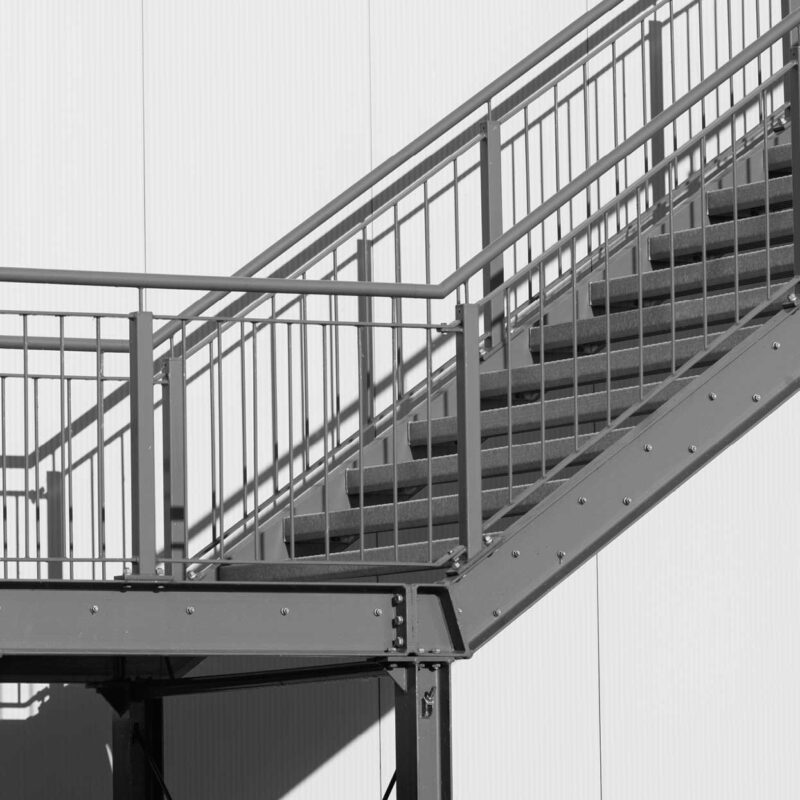 STEEL STAIRCASES - Alhadaf Industries